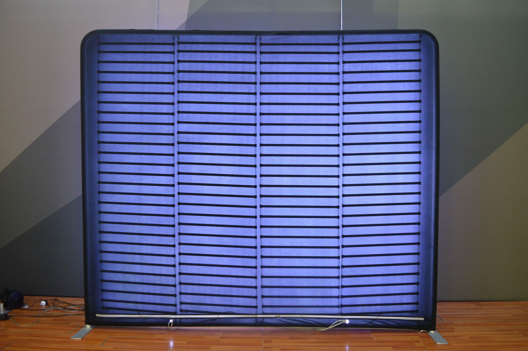 WaveLight LED back lit Pop up wall | Waveline led back lit pop up wall ...